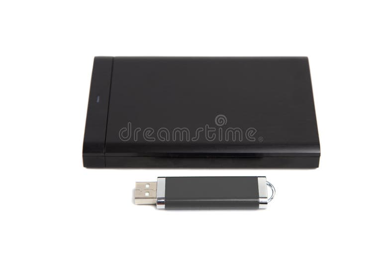 External Data Storage Devices Stock Image - Image of memory, digital ...