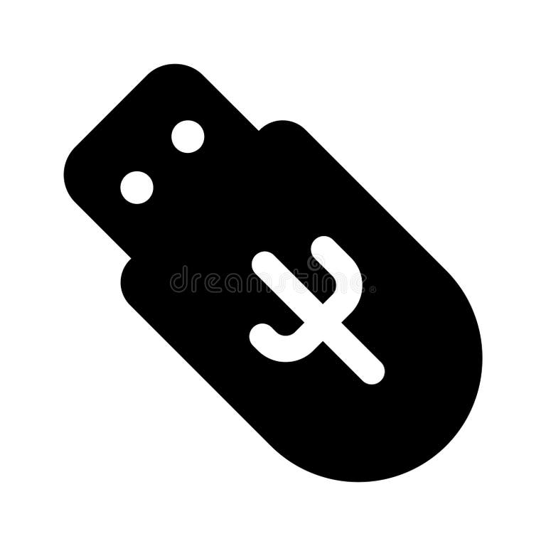 External Data Storage, Universal Serial Bus Vector Design Stock Vector ...