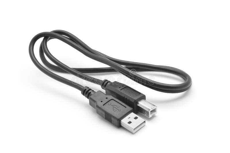 External Hard Disc Usb Cable Stock Image - Image of hardware, computer ...