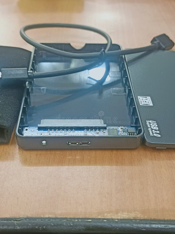 External hard disk casing editorial photo. Image of disk - 208384381