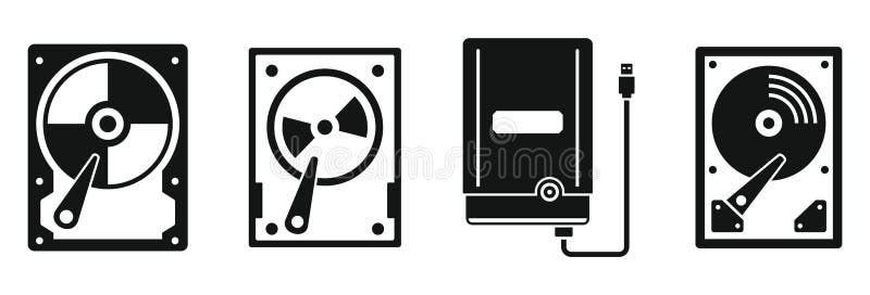 External Storage Icons Stock Illustrations – 426 External Storage Icons ...