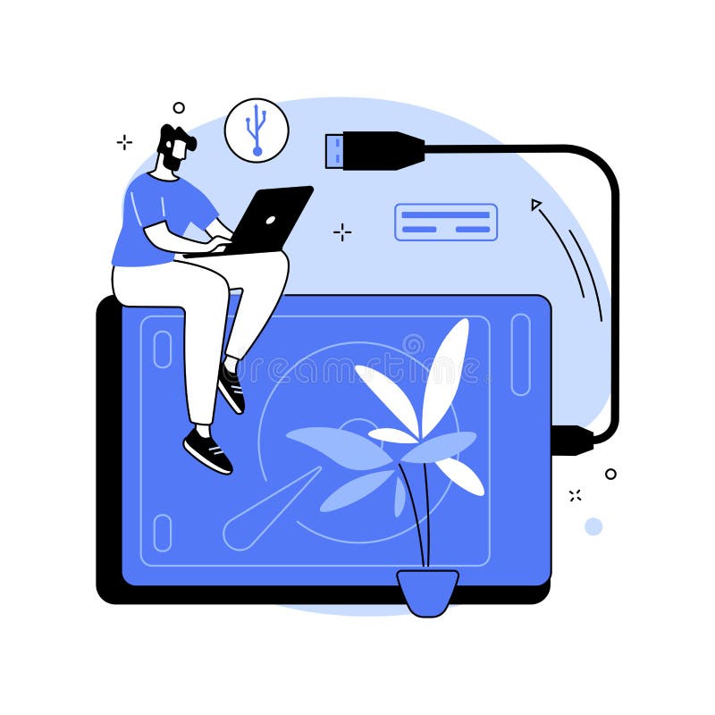 Hard Drive Hand Drawn Outline Doodle Icon. Stock Vector - Illustration ...