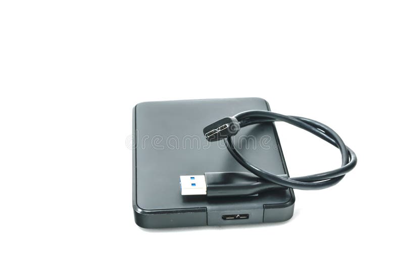 External Hard Drive for Backup Stock Image - Image of memory, recovery ...