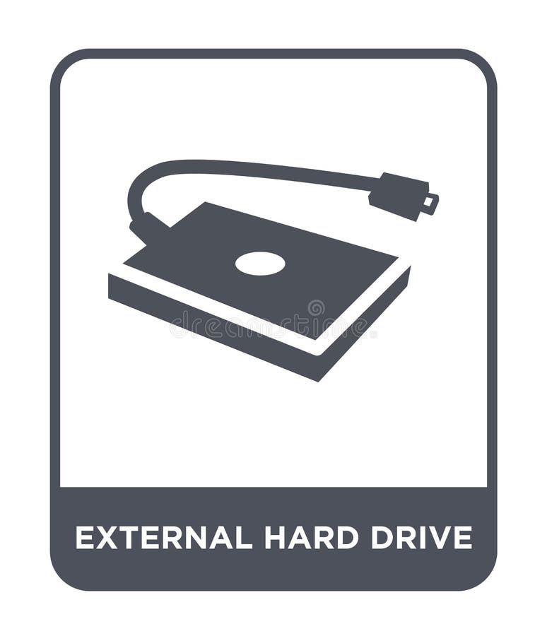 External Hard Drive Icon Stock Illustrations – 1,112 External Hard ...