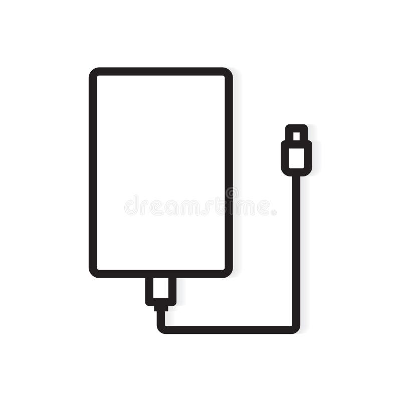 External Hard Drive Icon Stock Illustrations – 944 External Hard Drive ...