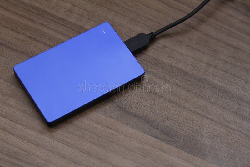 External Hard Drive SSD stock image. Image of connected - 90329261