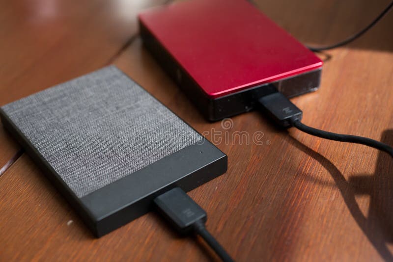 External hard drives stock photo. Image of bytes, shop - 176953768