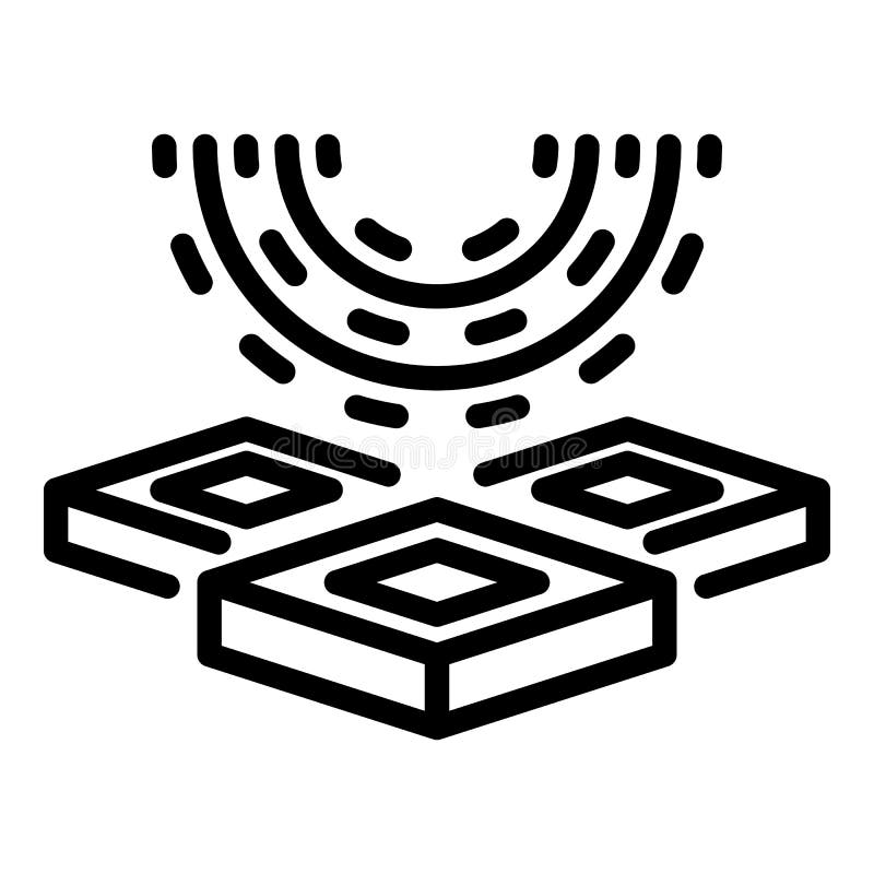 External Insulation Icon, Outline Style Stock Vector - Illustration of ...