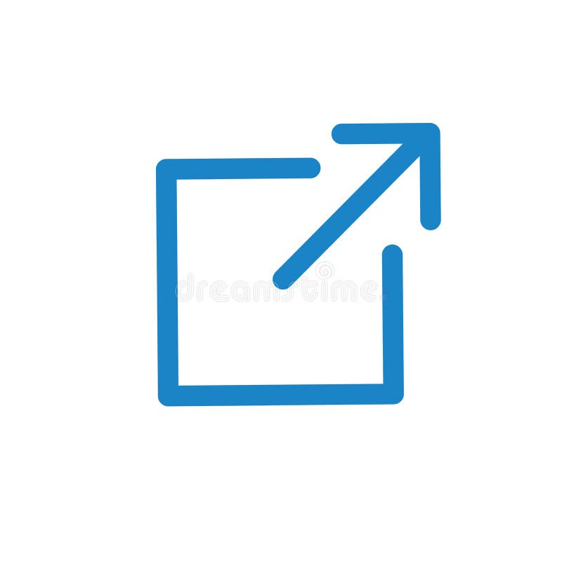 External Link Icon - Arrow Showing Leaving the App To Visit an External ...