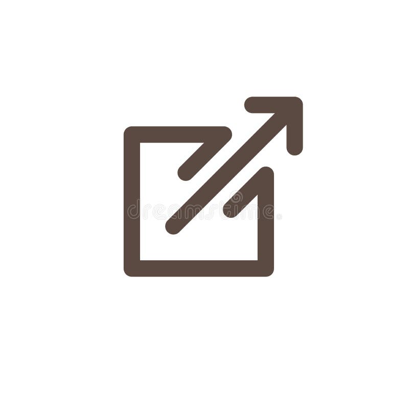 External Link Icon Stock Illustrations – 745 External Link Icon Stock ...