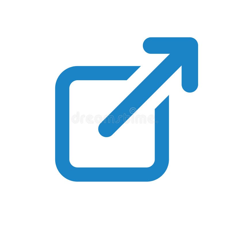 External Link Icon Stock Illustrations – 753 External Link Icon Stock ...