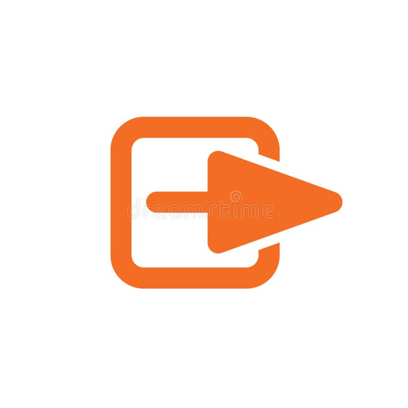 External Link Icon stock vector. Illustration of menu - 90869003