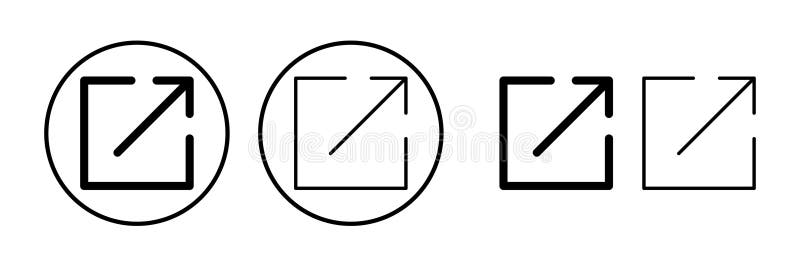 External Link Icon Vector. Hyperlink . Download, Share Stock Vector ...