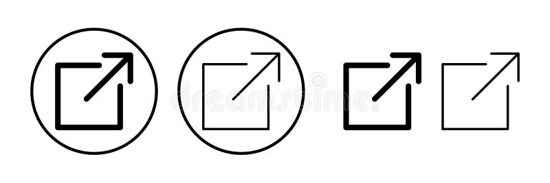 External Link Icon . Hyperlink Chain Symbol. Download, Share Stock ...