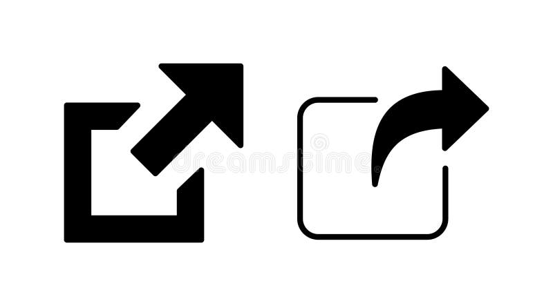 External Link Icon . Hyperlink Chain Symbol. Download, Share Stock ...