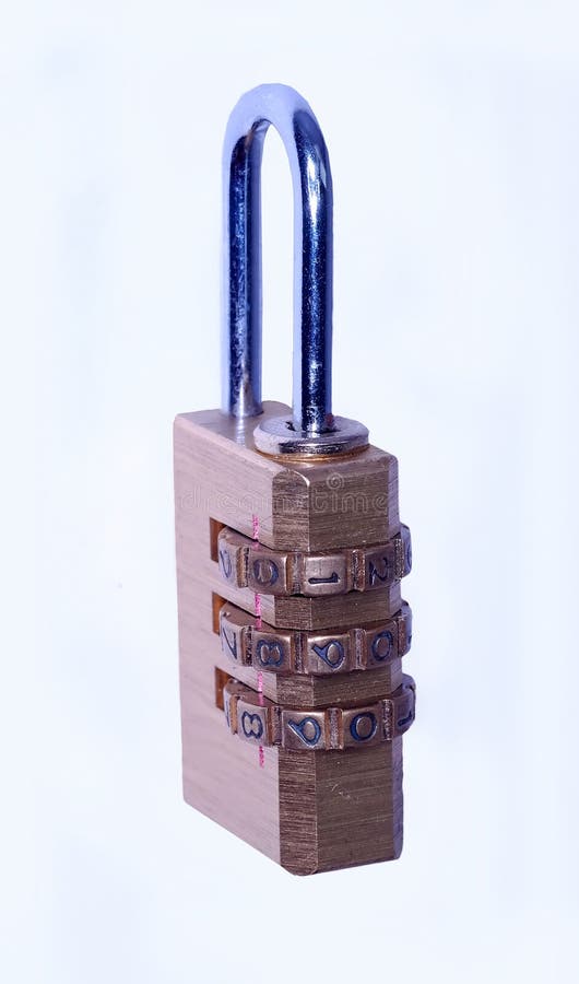 External Lock with Code Lock Stock Photo - Image of equipment, money ...