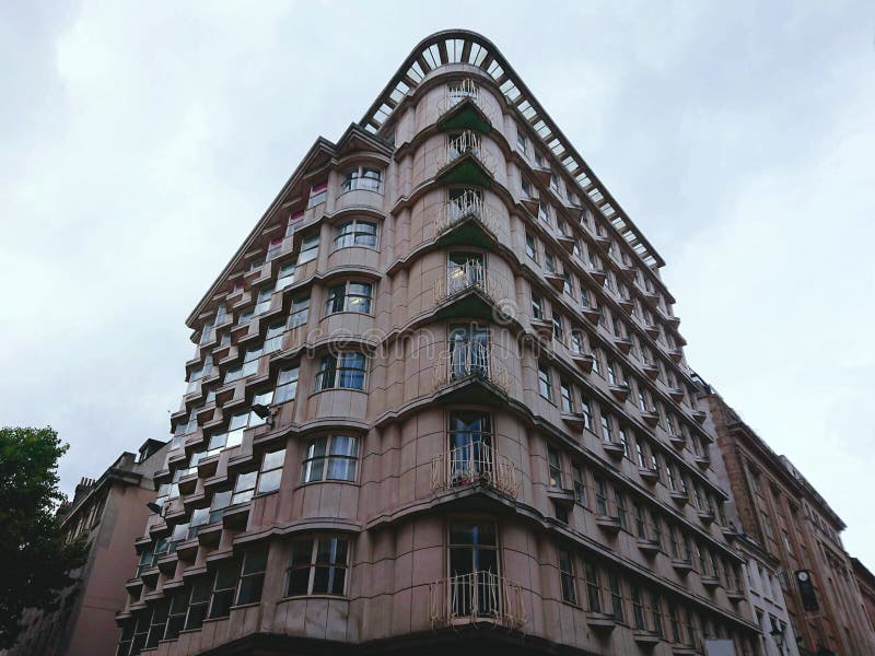 External Modern Building Architectural Design Stock Photo - Image of ...