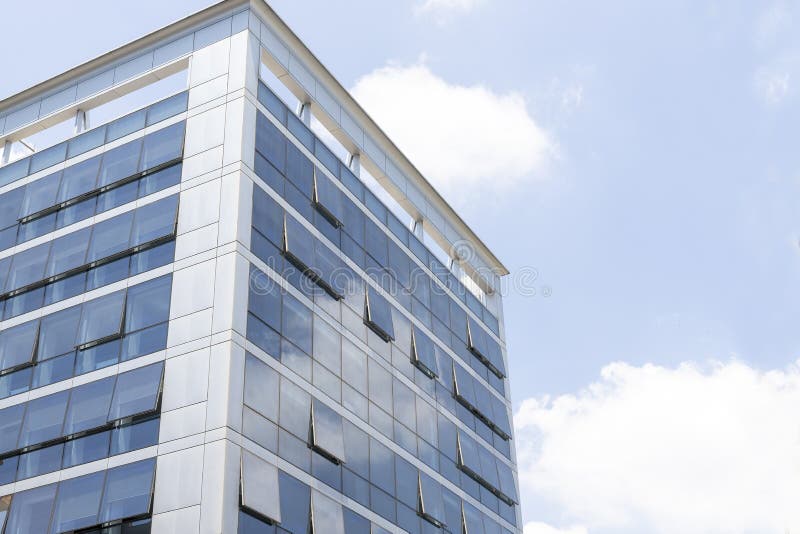 External of Modern Office Building. Business Center Stock Photo - Image ...