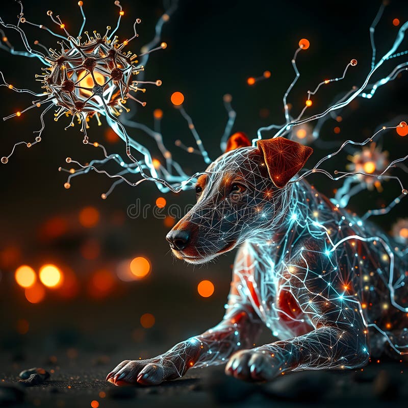 External Neural Networks and a Dog. Impact and Interaction. AI ...