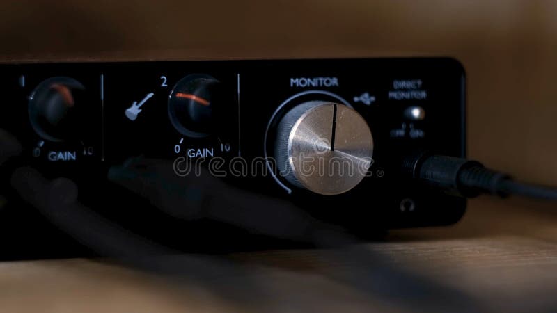 External Sound Card. Concept. Connect To External Sound Card for ...