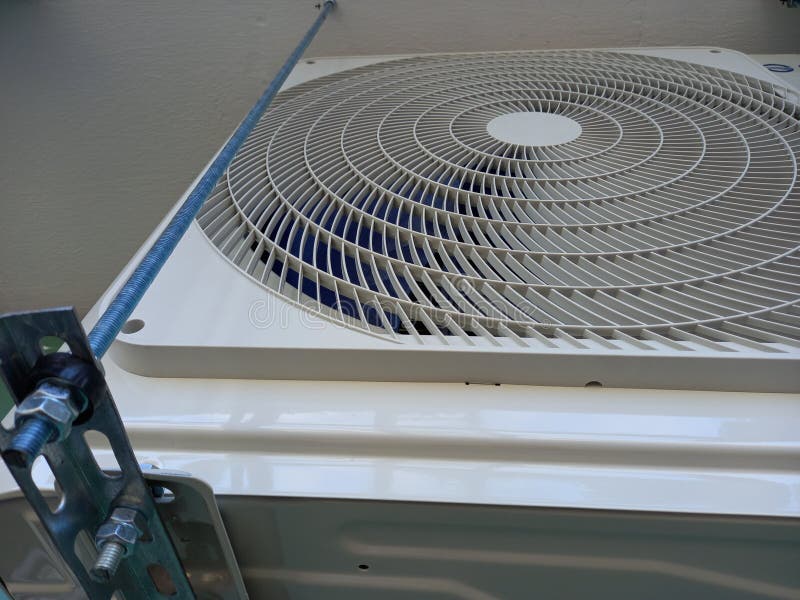 External Unit of Commercial Air Conditioning and Ventilation System ...