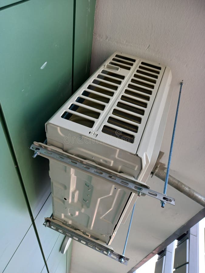 External Unit of Commercial Air Conditioning and Ventilation System ...