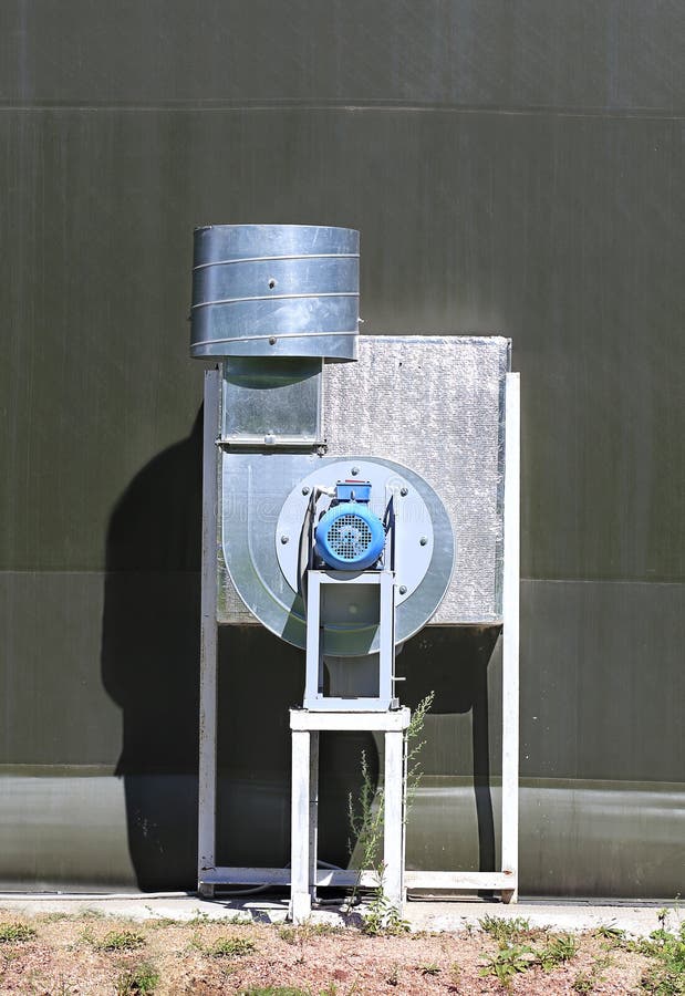 External ventilation unit stock photo. Image of actuator - 75687106
