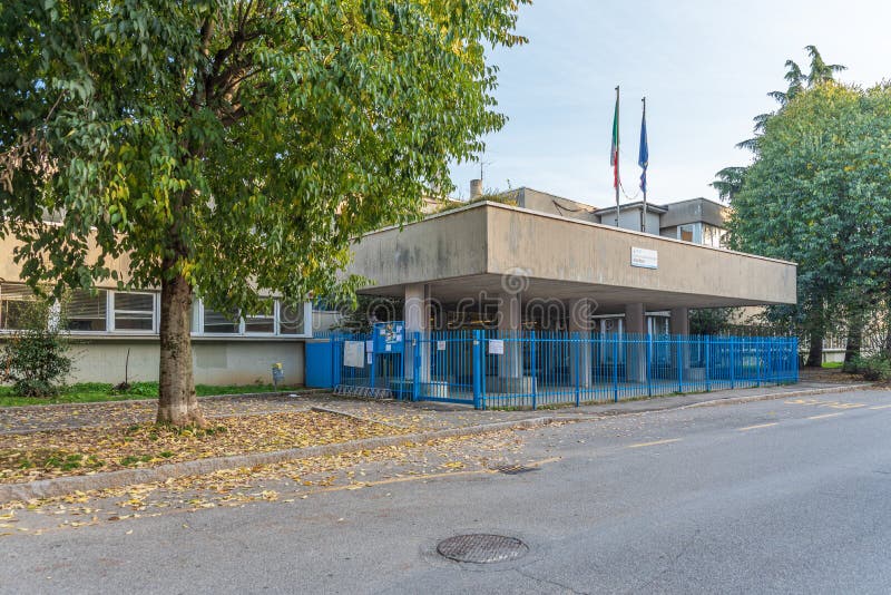 External view of school stock image. Image of external - 202218391