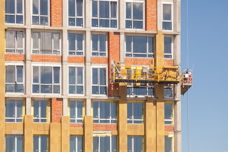 External Wall Insulation System or EWIS Mineral Wool for Energy Saving ...