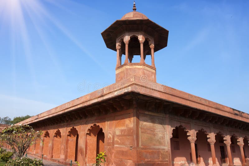External Wall of the Taj Mahal Complex, India Stock Image - Image of ...