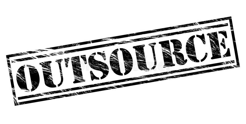 Externalize o selo preto ilustração stock. Ilustração de tecla - 98305078