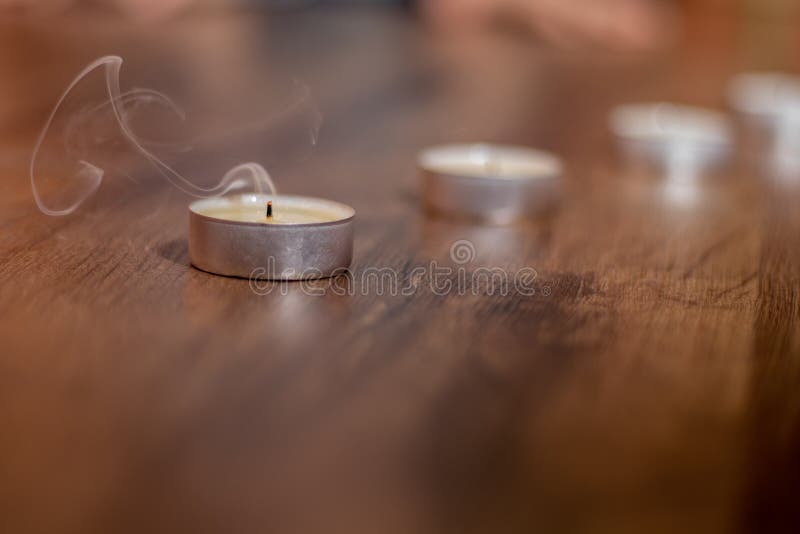 Extinct candles stock image. Image of religious, light - 167380755