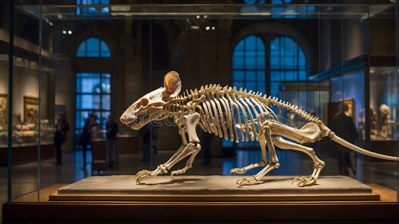 Extinct Maclear S Rat Skeleton on Display: a Glimpse into the Lost ...