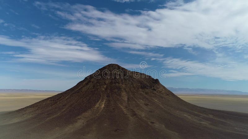 Extinct Volcano in Mongolia Stock Video - Video of landscape, gobi ...