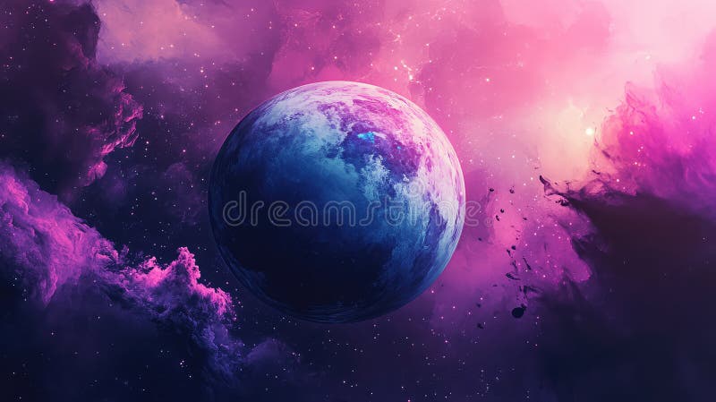 Extinction Collapsing Planet Stock Illustration - Illustration of ...