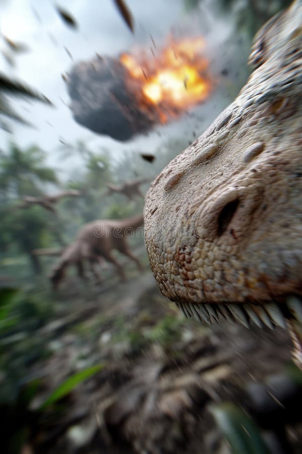 Extinction Event: the Dramatic Fall of an Asteroid and Its Fragments ...