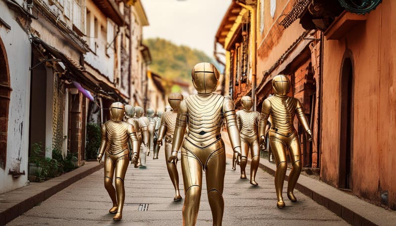After the Extinction of Humanity the Robots Explore the Historic City ...
