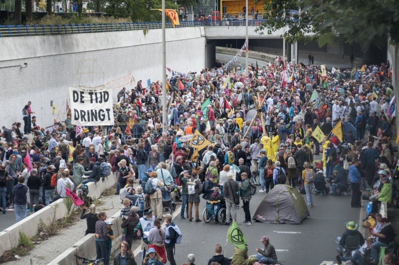 Extinction Rebellion Protest.the Hague,the Netherlands.14th of ... Extinction Rebellion Protest.the Hague,the Netherlands.14th of ...
