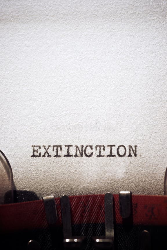Extinction concept view stock image. Image of animal - 258331897
