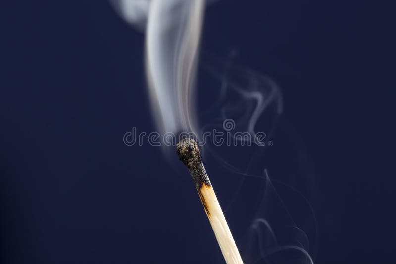 Extinguished match stock image. Image of life, black - 30292501