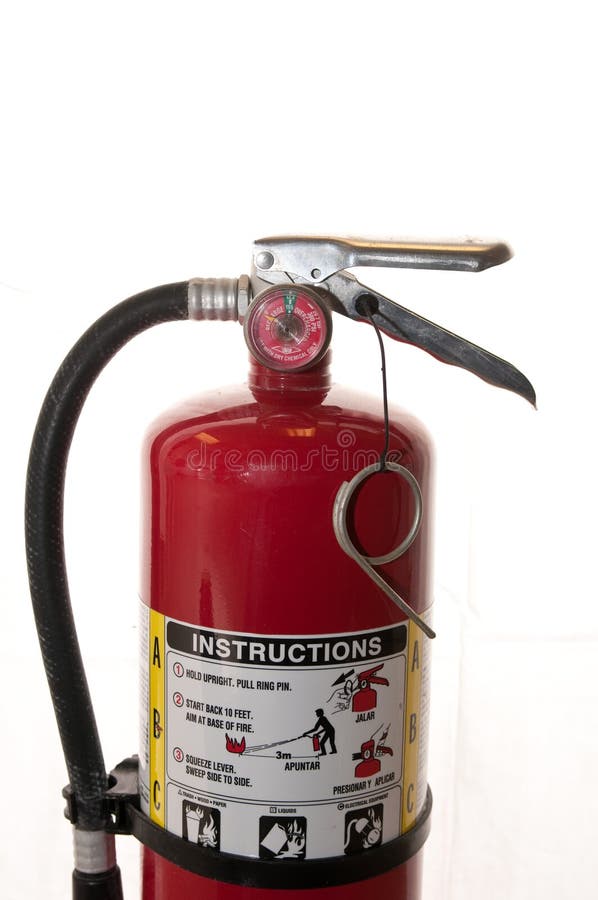 Extintor foto de archivo. Imagen de utilizado, fuego - 13427658