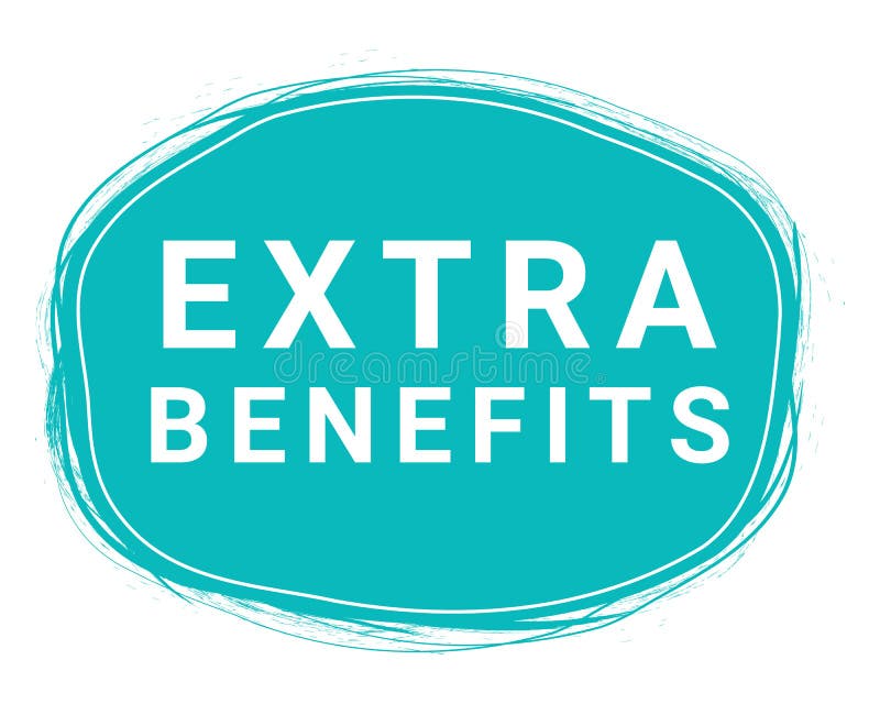 Extra Benefits, Speech Bubble Banner, Element Design Template, App Icon ...