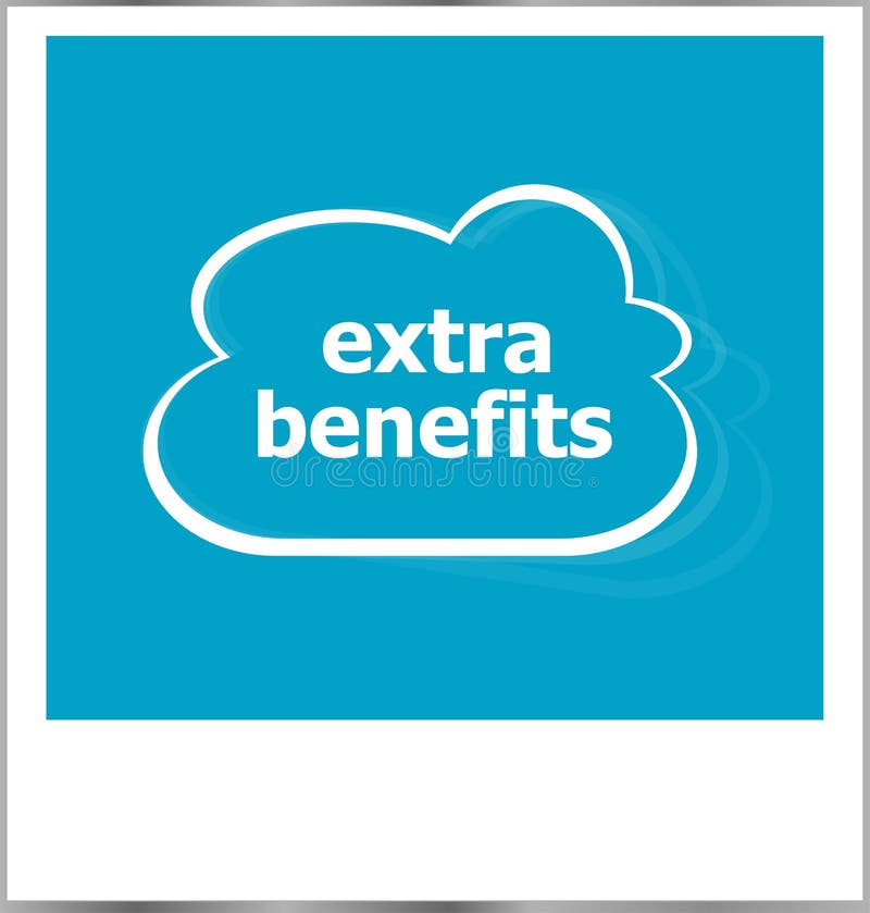 Benefits word concept stock vector. Illustration of health - 219210330