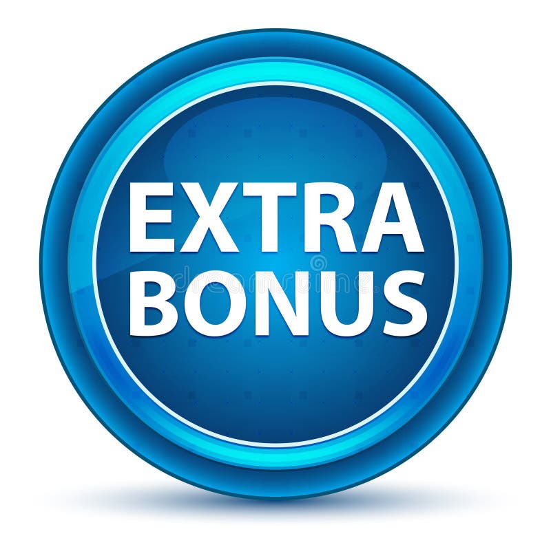 Bonus Eyeball Glossy Elegant Blue Round Button Abstract Stock ...