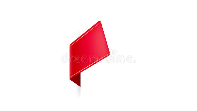 Extra Bonus. Realistic Red Ribbon. Product Advertising. Web Design ...