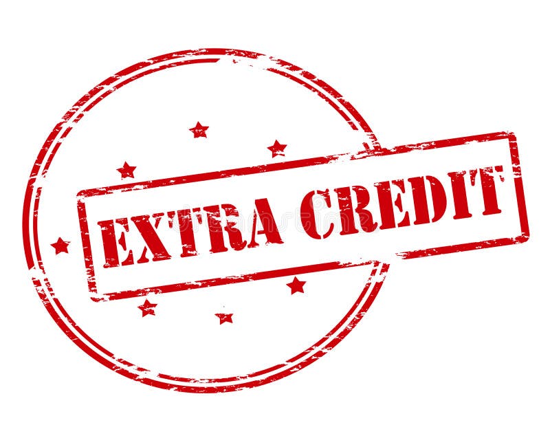 Extra credit stock illustration. Illustration of credit - 92090590