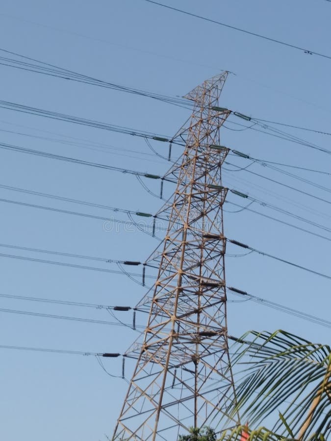 Extra High Voltage Overhead Lines Stock Photo - Image of overhead ...