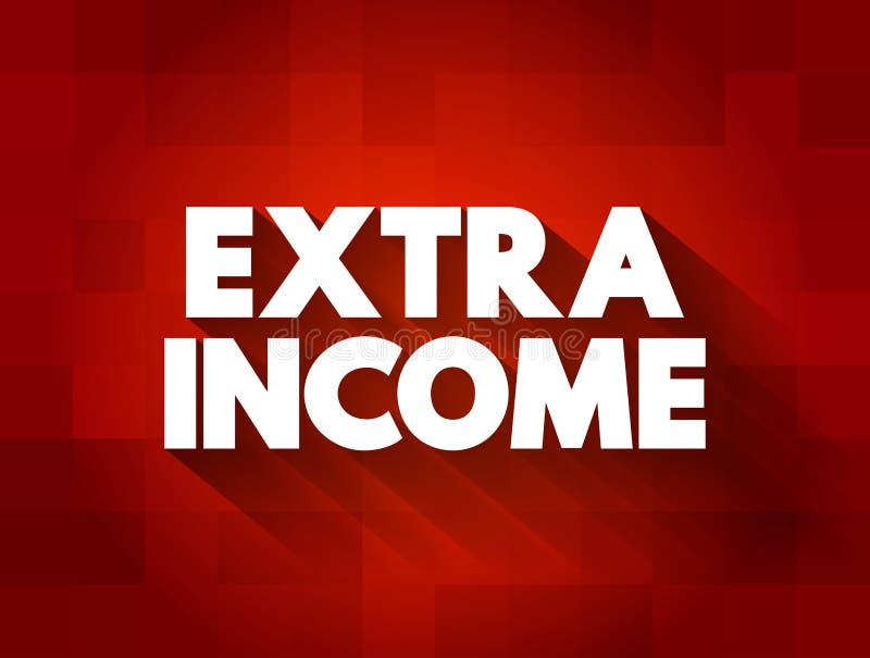 Extra Income D Stock Illustrations – 813 Extra Income D Stock ...