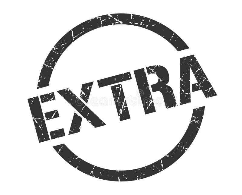 Extra stamp stock vector. Illustration of vintage, peeler - 136894782