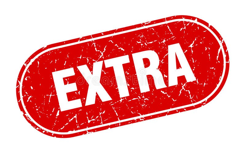 Extra Sign stock illustration. Illustration of advertise - 5577765